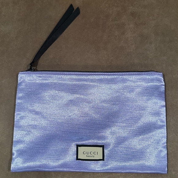 Gucci | Bags | Gucci Beauty Lavender Purple Makeup Bag | Poshmark